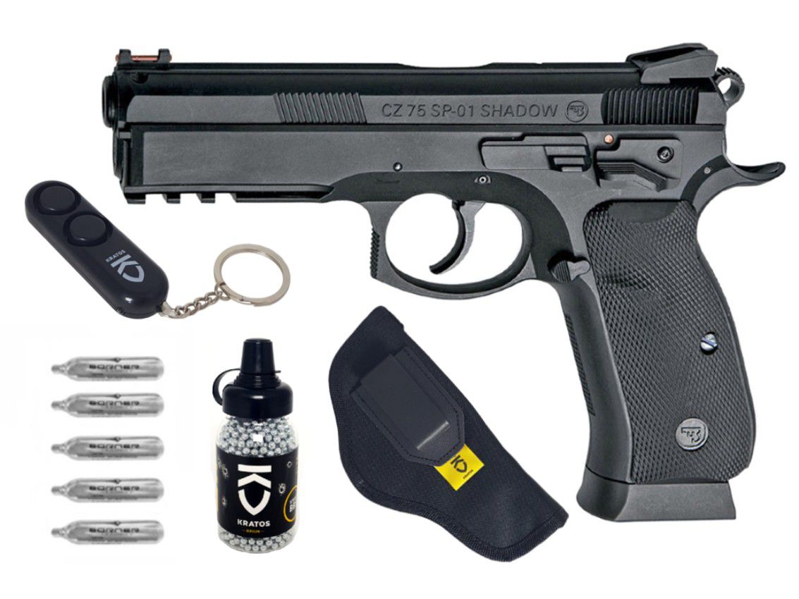 ASG CZ SP01 Shadow CO2 Pistol Kit – The Online Mecca
